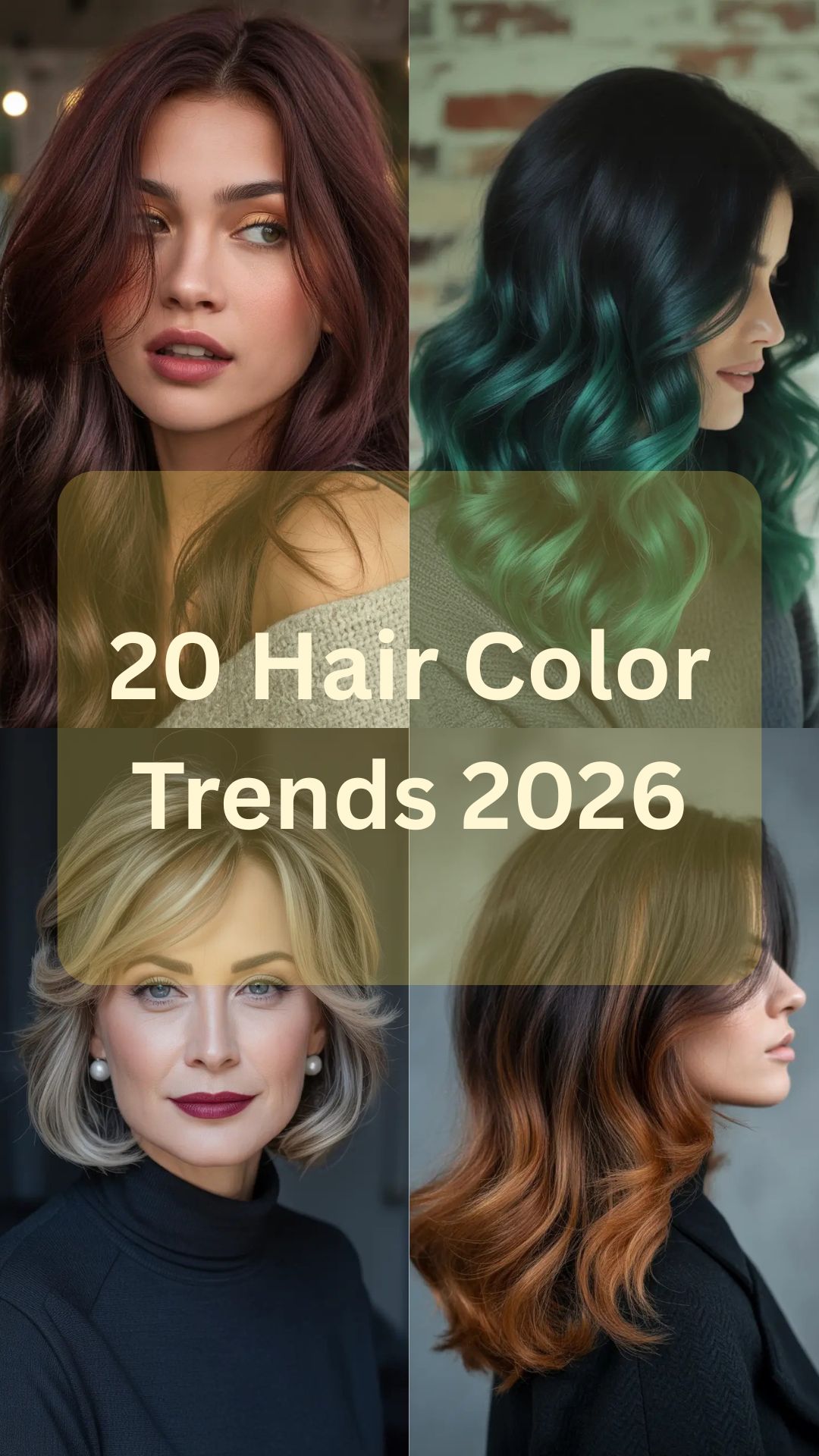 The Must-Try Winter 2026 Hair Color Trends You’ll Want to Copy ASAP