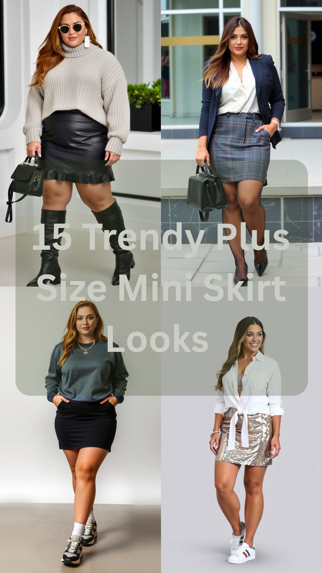 15 Plus-Size Mini Skirt Outfits That Redefine Confidence and Style