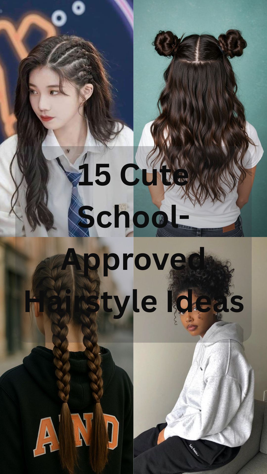 15 Cute, Easy & School-Approved Hairstyle Ideas That Make Every Day ...